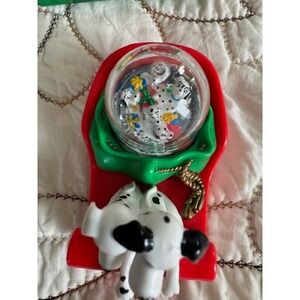 Disney | Toys | Disney 1 Dalmatians Snow Dome Mcdonalds Dog Sledding ...